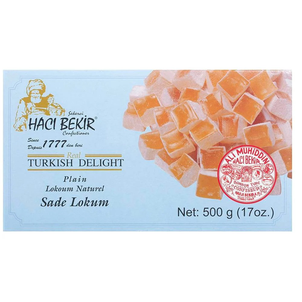 Haci Bekir Plain Turkish Delight - A Historic Sweet Treat – gograndbazaar